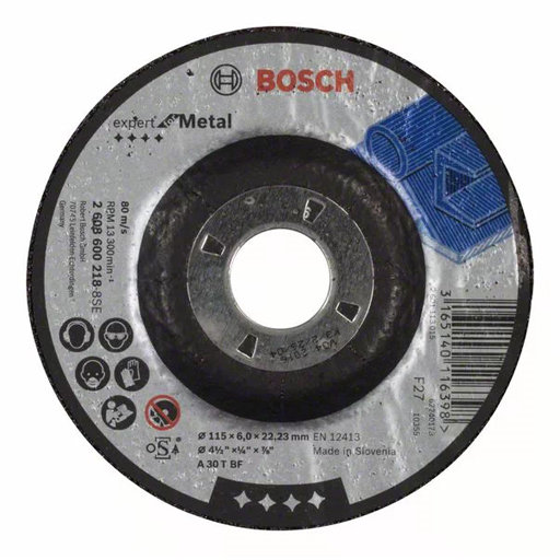 Disque à meuler Expert pour métal 115 x 22,23 x 2,5mm - EURL HOSNA KAMEL